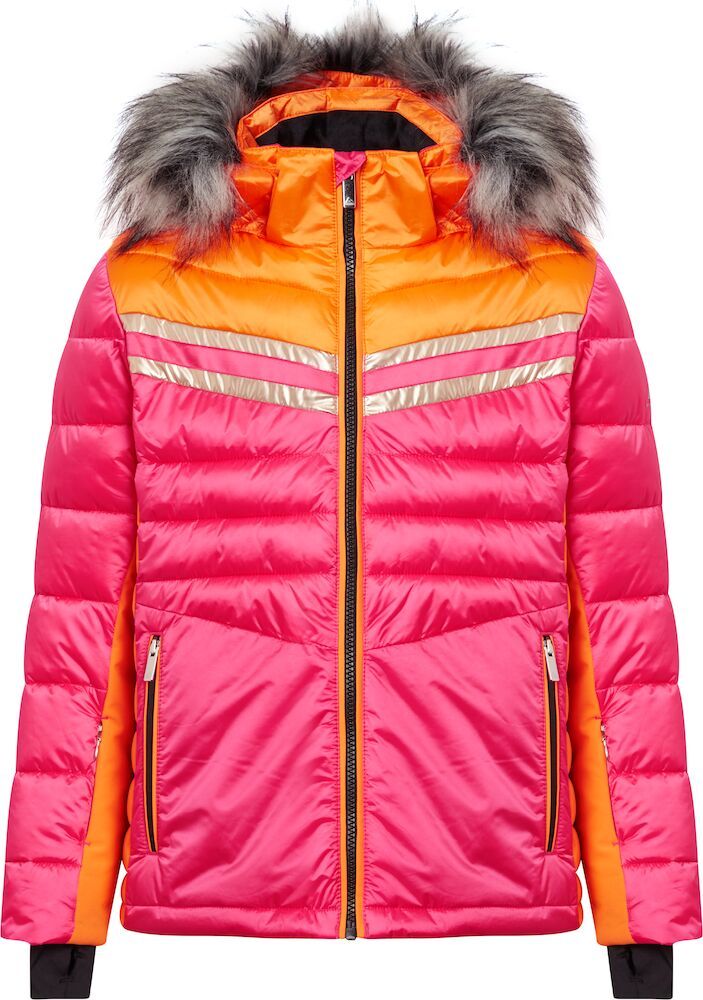 McKinley HOLLY GLS, dečja jakna za skijanje, pink
