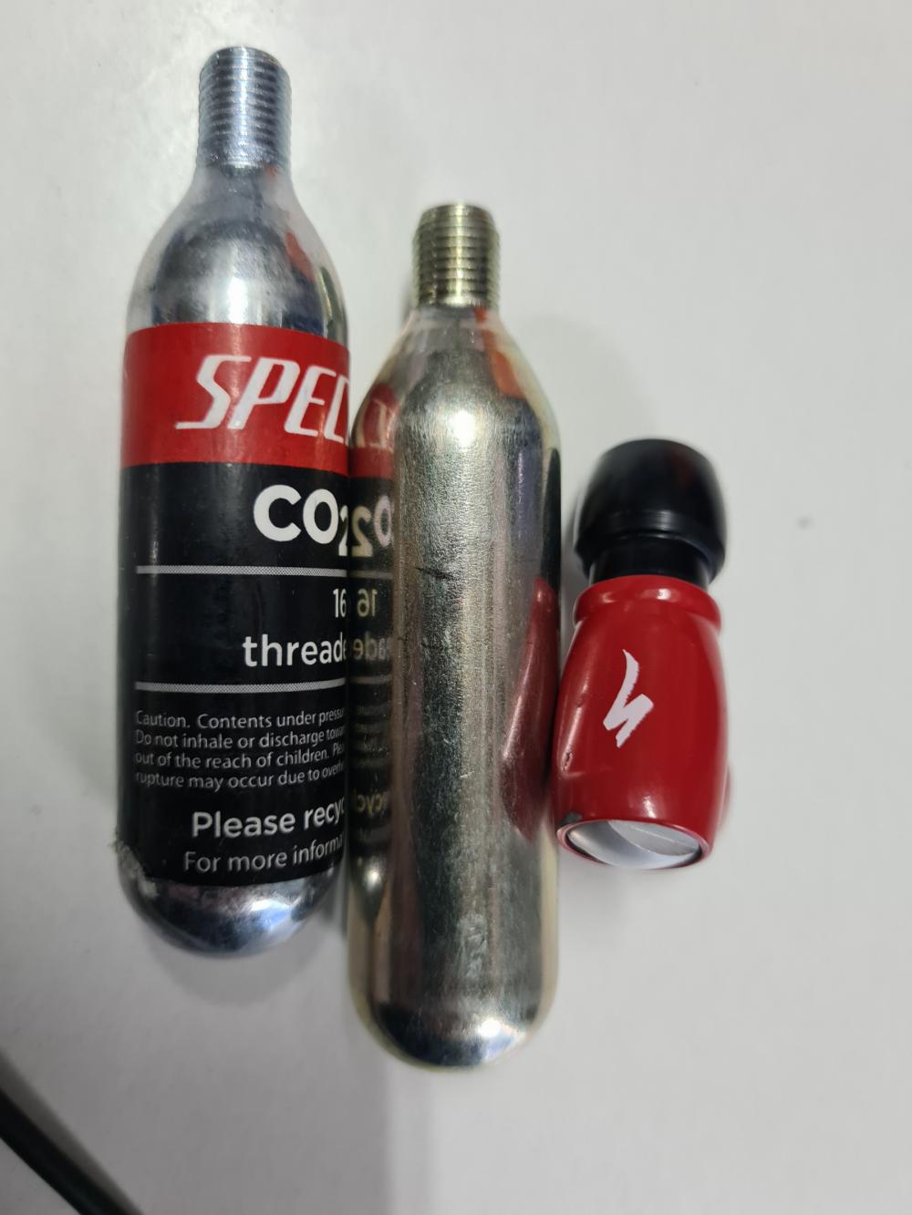 Specialized CO2 refill cartridges