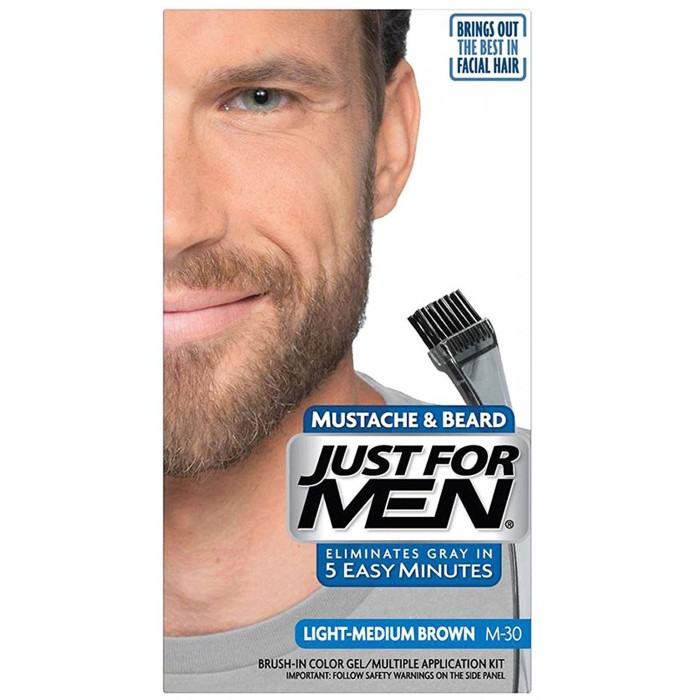 JUST FOR MEN COLOR GEL - SVETLO SMEĐI