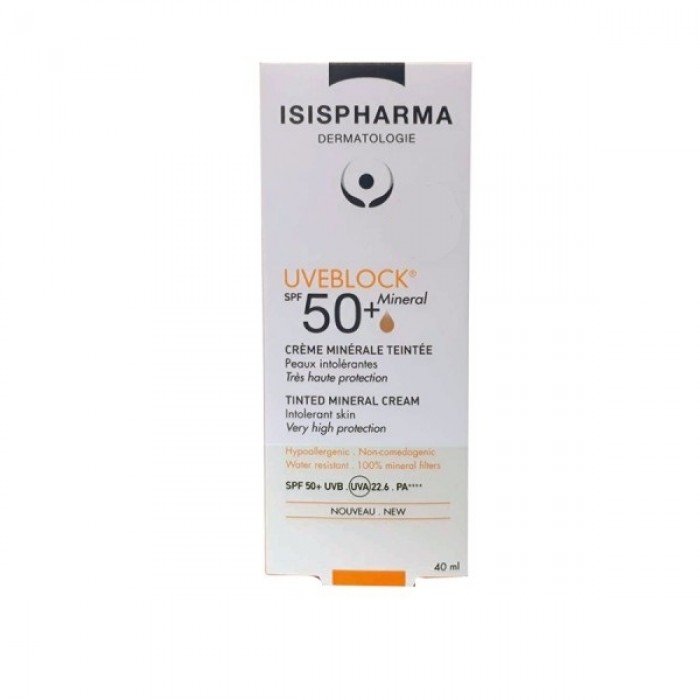 UVEBLOCK SPF 50+ Krema 40ml MINERAL