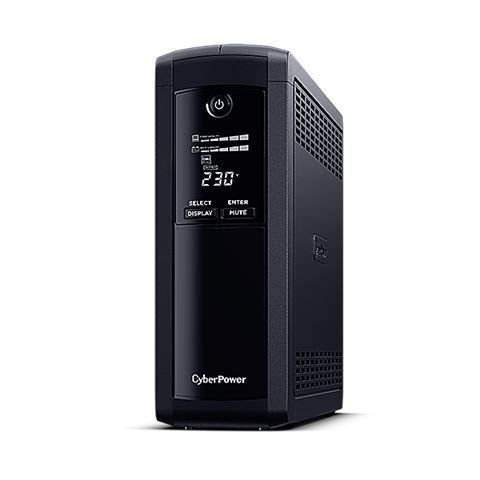 CyberPower - CyberPower 1600VA/960W VP1600EILCD, line-int., Euro, desktop