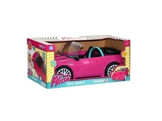 Pink kabriolet za lutku