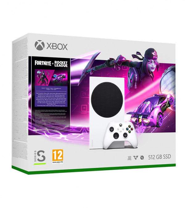 Xbox Series S + x2 Igre (Fortnite + Rocket League bundle) [NA STANJU] konzola cena i prodaja