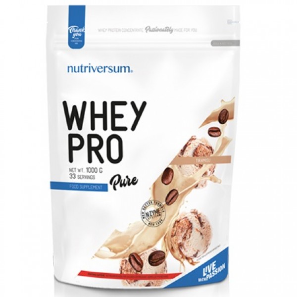 NUTRIVERSUM Whey Pro 1000gr tiramisu