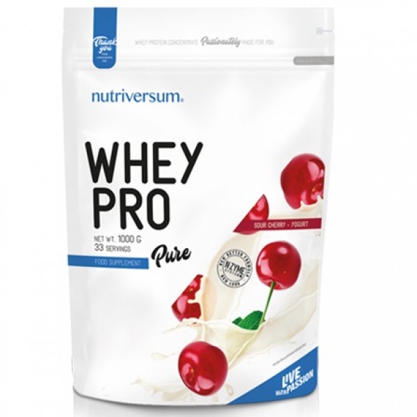 NUTRIVERSUM Whey Pro 1000gr višnja