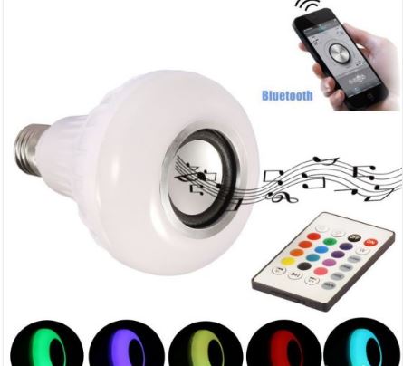 LED Bluetooth Muzička Sijalica-Zvučnik sa daljinskim