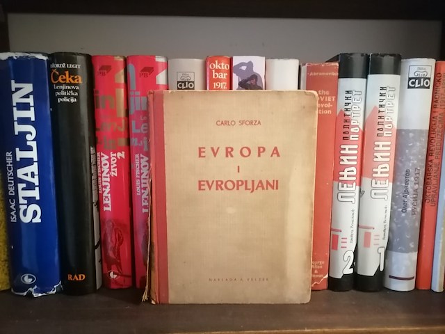 EVROPA I EVROPLJANI  Carlo Sforza