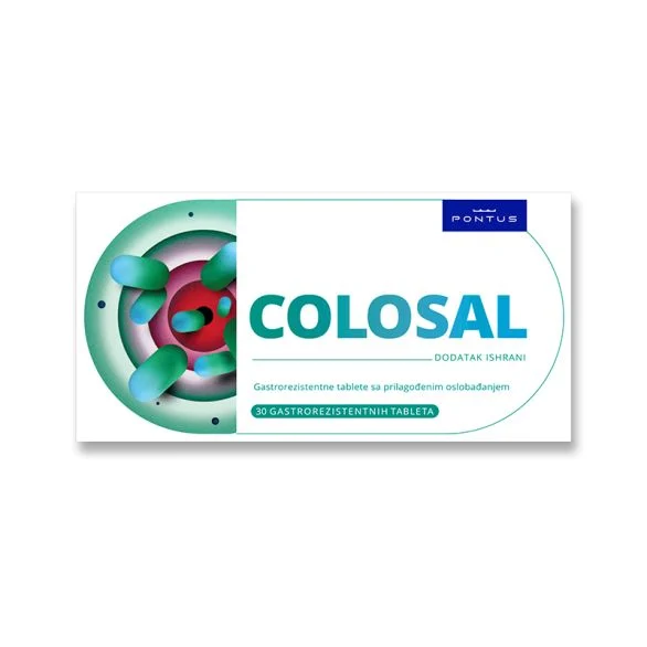 Colosal, gastrorezistentne tablete sa prilagođenim oslobađanjem