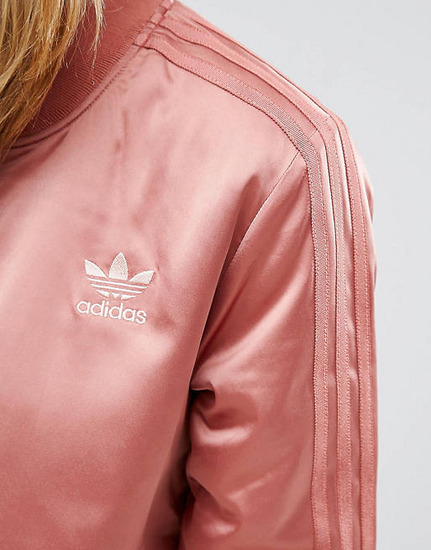 Adidas originals rose bomber jacket