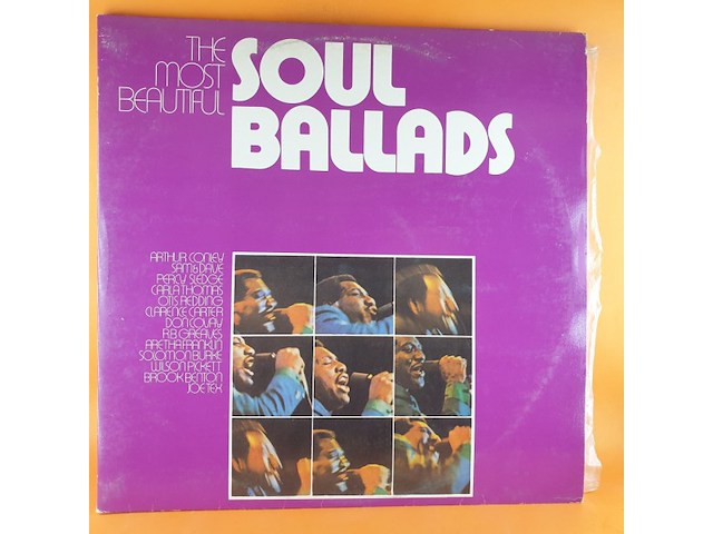 Various ‎– The Most Beautiful Soul Ballads, 2xLP