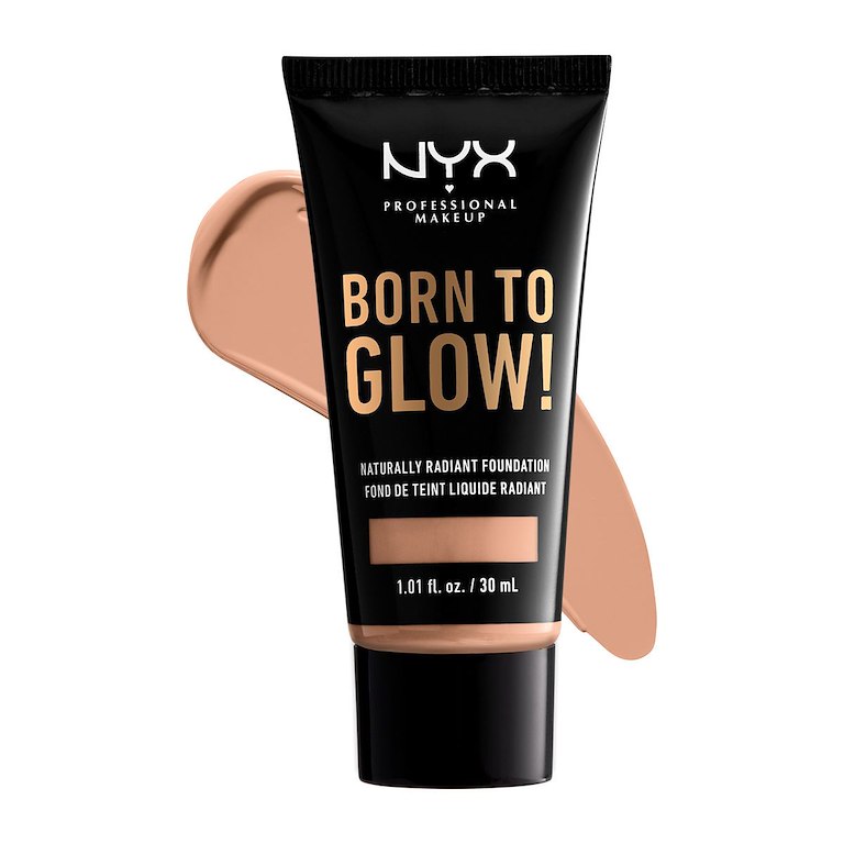 Tečni puder NYX Professional Makeup Born To Glow BTGRF Medium Buff BTGRF10.5)