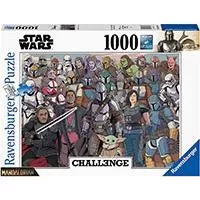 Ravensburger Puzzle Slagalica 1000 - Star Wars The Mandalorian Challenge 16770