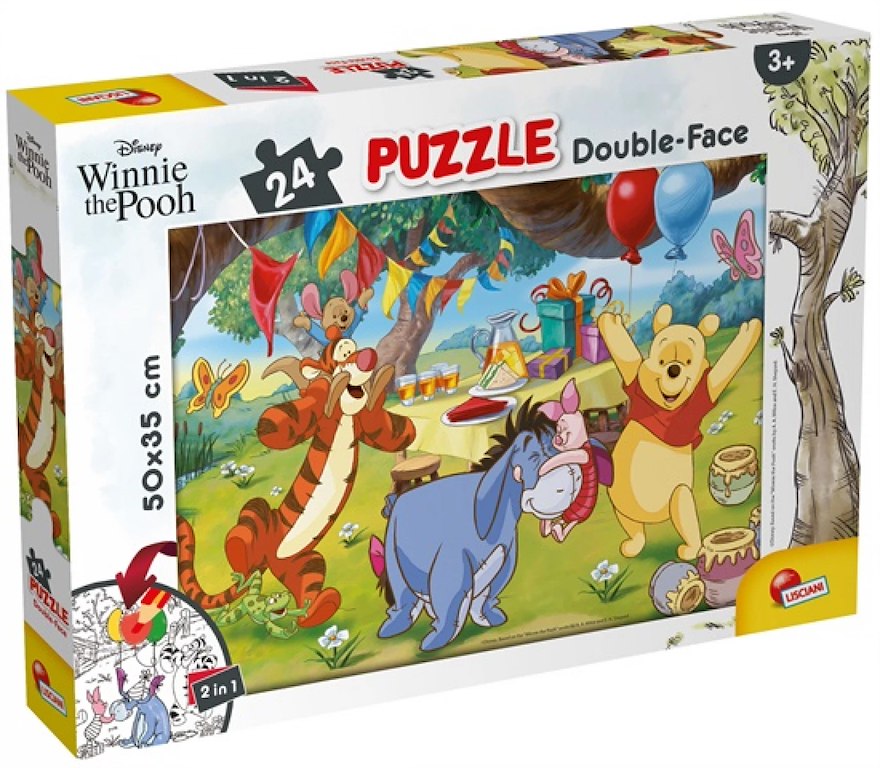 PUZZLE SLAGALICE 24PCS DISNEY WINNIE THE POOH LISCIANI