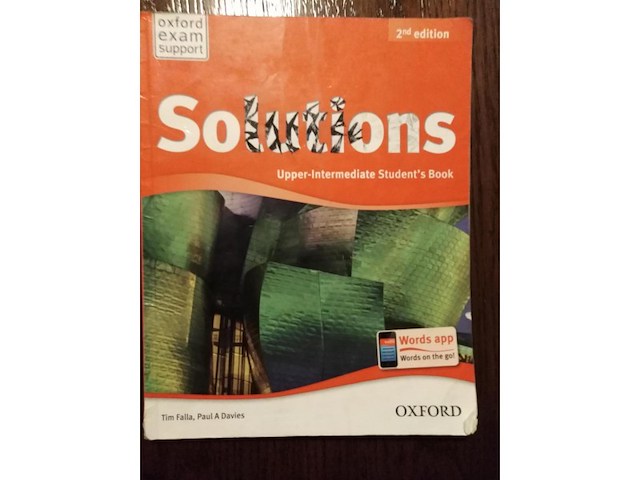 Solution Upper-Intermediate Students Book 2nd edition