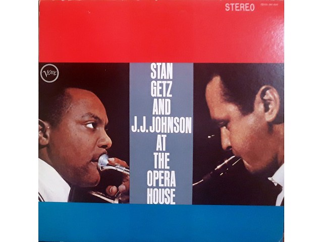 LP: STAN GETZ &; JJ JOHNSON - AT THE OPERA HOUSE (JAPAN)