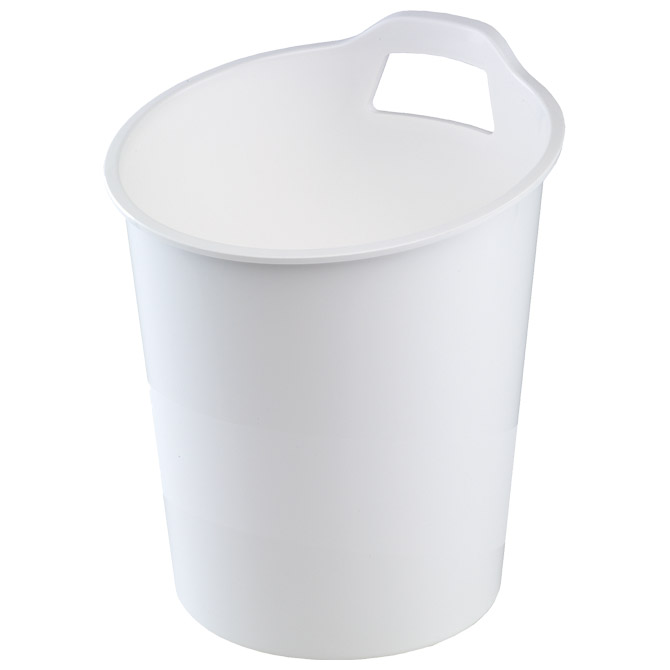 Korpa za papir pp 15L (80% reciklirana) Green2Desk Fellowes 0009401 bela