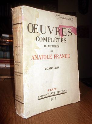 Oeuvres completes XIII (1927) - Anatole France