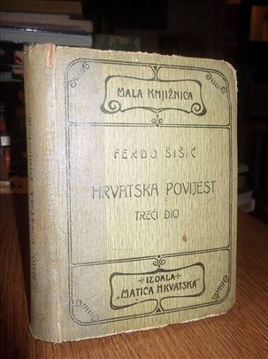 Hrvatska povijest III, od 1790 do 1847 - F.Šišić