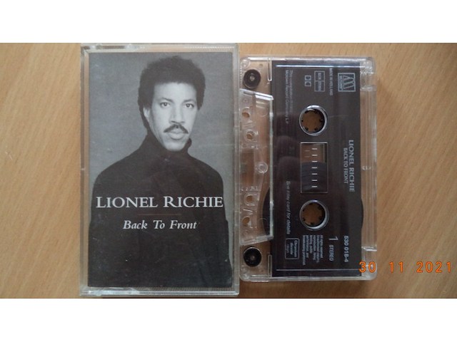 Lionel Richie ‎– Back To Front