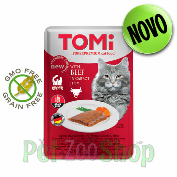 Tomi Sos za mačke (GRAIN/GMO FREE), 100 gr/više ukusa