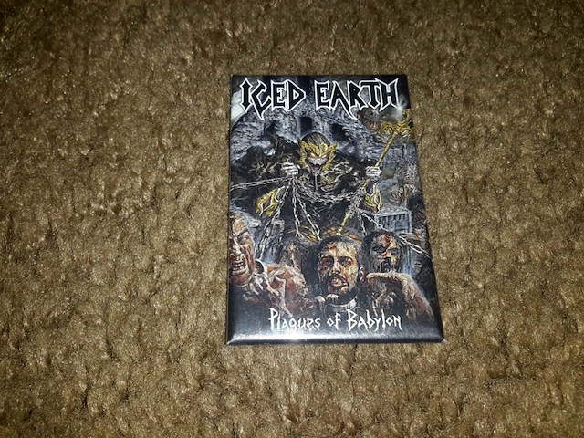 Iced Earth, Plagues of Babylon , magnet pločica