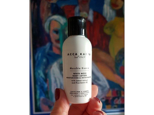 Acca Kappa White Moss Body Lotion, nov