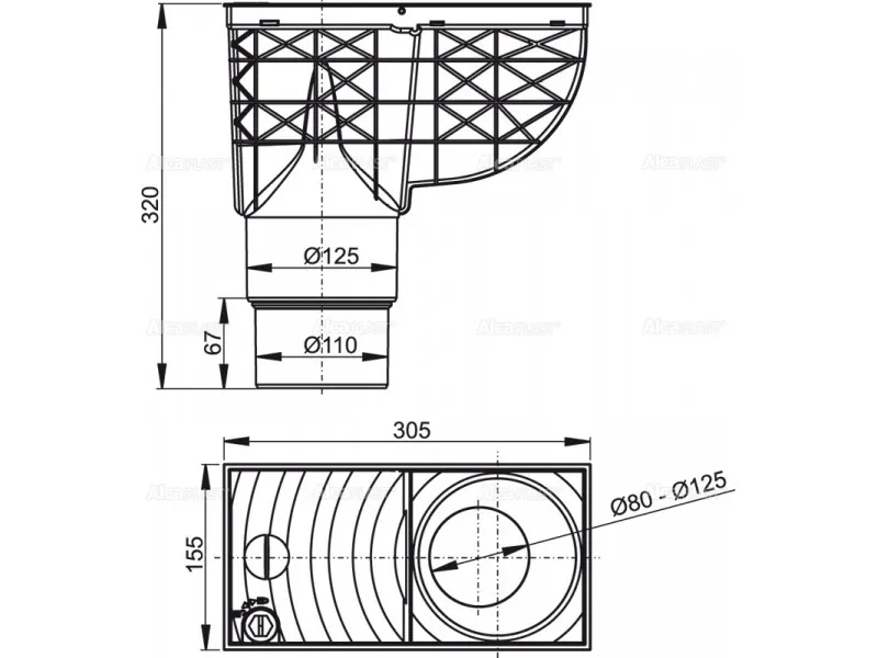 ALCA OLUCNJAK AGV4 110/125 VER