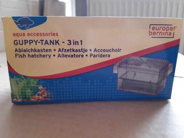 Kutija za ribe 3 u 1 guppy tank