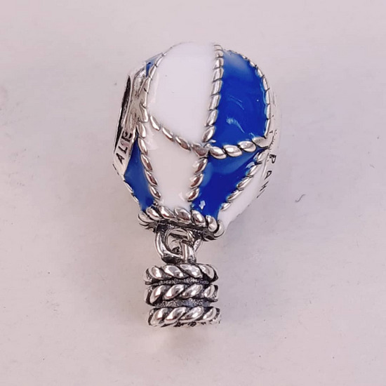 PANDORA plavi balon S925