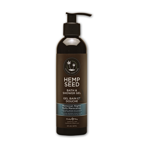 Hemp Seed Bath & Shower Gel Moroccan Night 237ml