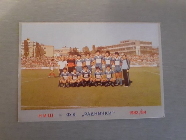 RAZGLEDNICA FK RADNICKI NIS 1983 / 84