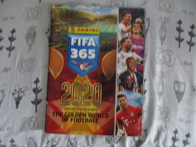 Popunjen album fifa 365 2020 komplet narudžbenica