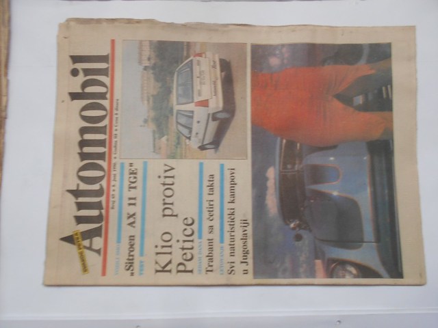 Automobil br.69, 8.6.1990. Reno klio