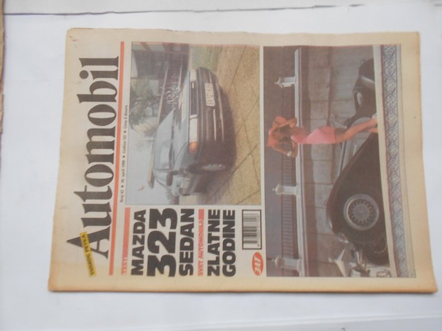 Automobil br.62, 20.4.1990. mazda 323