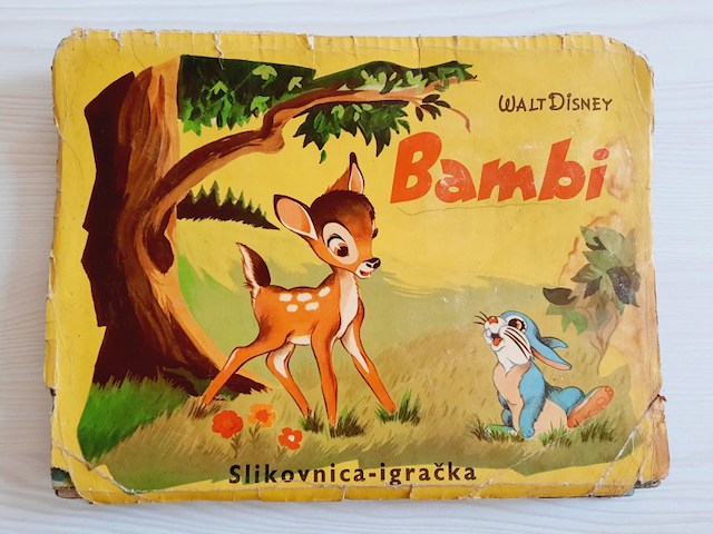 Bambi slikovnica  -  igračka