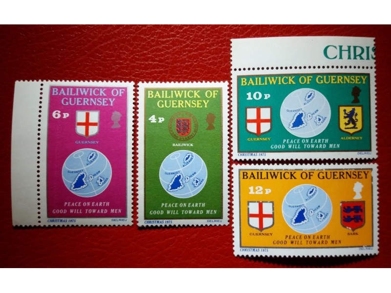 Guernsey 1975 - čista serija