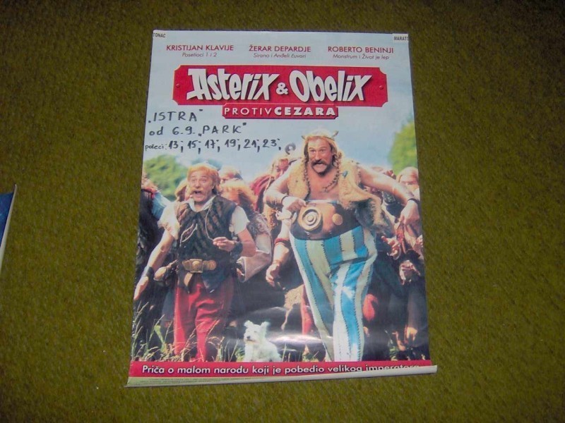 ASTERIX I OBELIX-FILMSKI PLAKAT