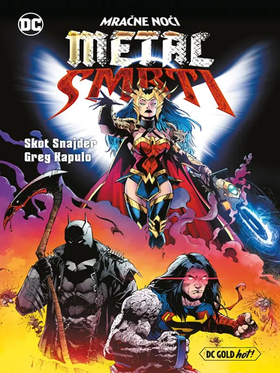 Čarobna knjiga DC Gold Hot 11 - Mračne noći: Metal smrti