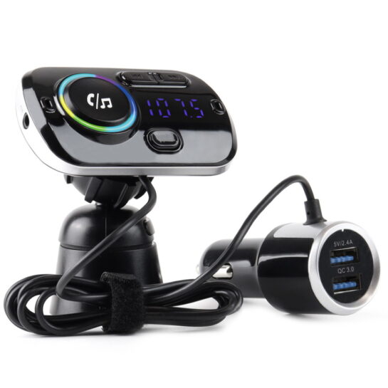 Bluetooth FM transmiter MP3 i i USB auto punjač – Amio 02497