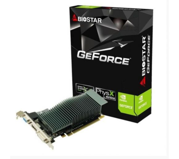 Biostar - Graficka karta Biostar G210 1GB GDDR3 64 bit DVI/VGA/HDMI