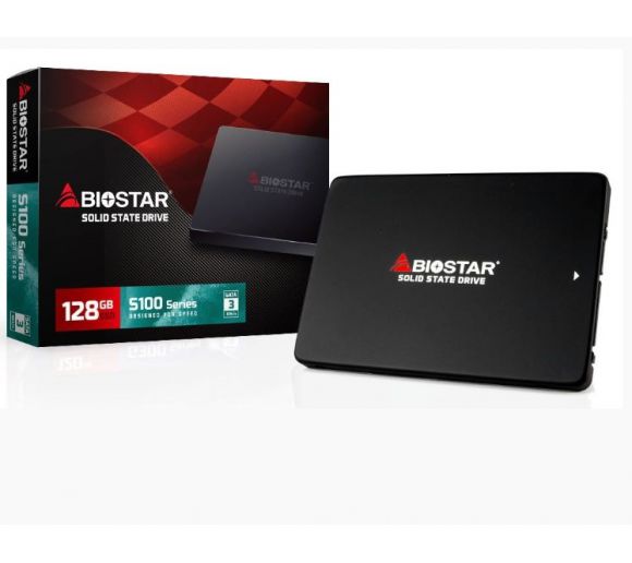 Biostar - SSD 2.5 SATA3 128GB Biostar 520MBs/440MBs S100