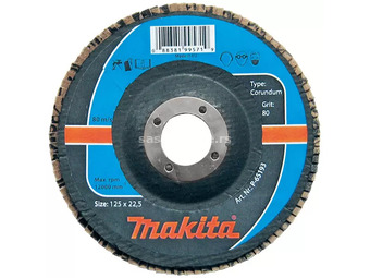 Lamelni disk za čelik Al-Oxid 115mm A80 Makita