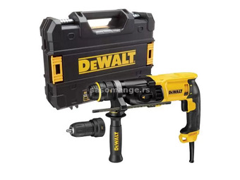 Elektro pneumatska bušilica-čekić SDS-Plus sa brzo izmenjivom glavom 800W D25134K DeWalt