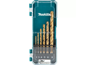 Set burgija HSS-TiN economy za metal set 2-8mm D-72833 Makita