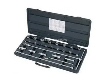 Set nasadnih ključeva 3/8"+1/2" 27 kom. KS TOOLS