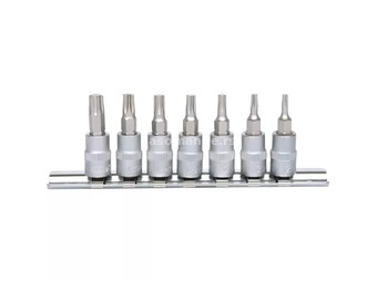 Set nasadnih ključeva Torx 1/4" T10-T40 7 kom. KS TOOLS