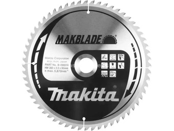 List cirkulara za drvo MAKBlade 255x60x30 Makita