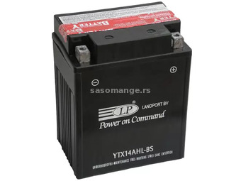 Moto akumulator LANDPORT YTX14AHL-BS 12V 12Ah LANDPORT