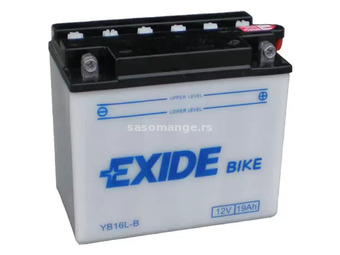 Moto akumulator EXIDE BIKE YB16L-B 12V 19Ah EXIDE