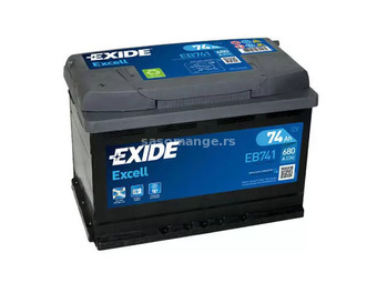 Akumulator Exide Excell EB741 12V 74Ah EXIDE